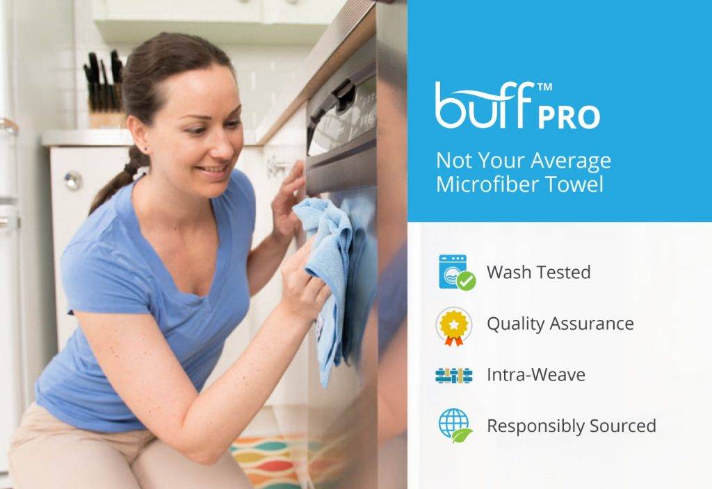 Professional Quality Microfiber Cloths For Cleaning - Buff™ Pro ...