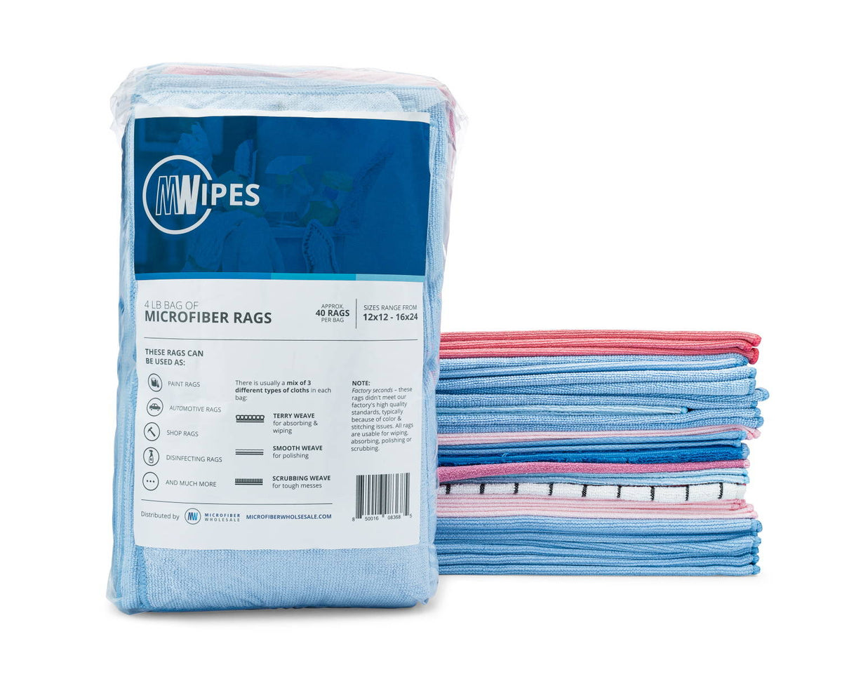Get a 4lb. Bag of Microfiber Rags Now On Amazon! — Microfiber Wholesale