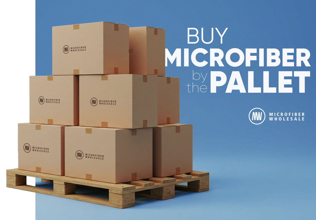 Buy Microfiber Towels by the Pallet — Microfiber Wholesale