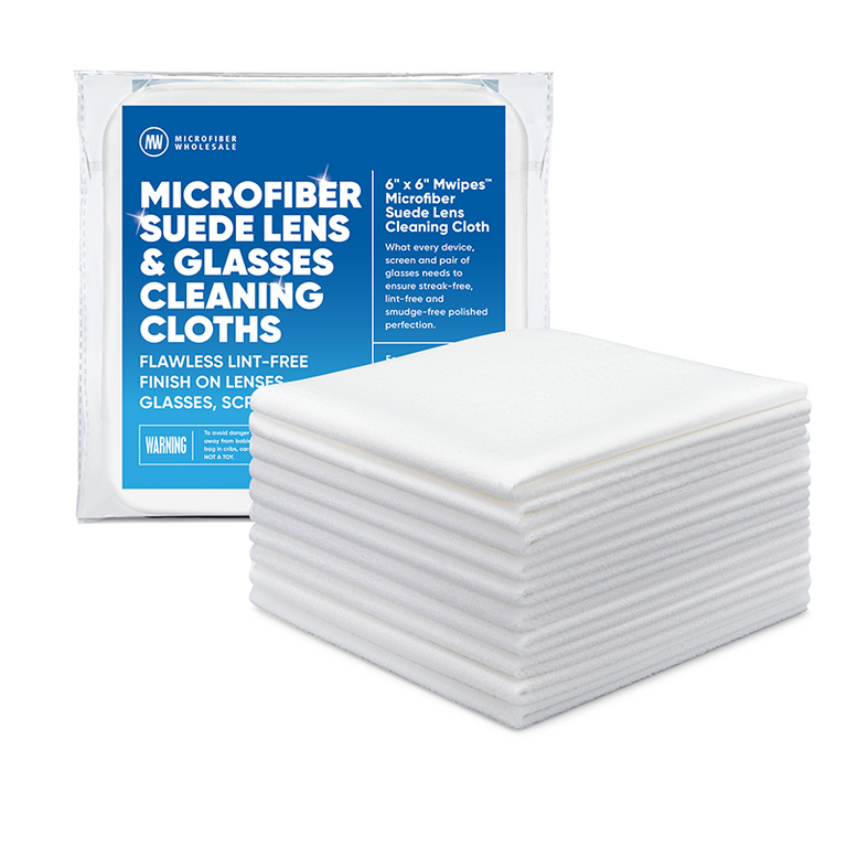 Microfiber Cloths for Glasses & Lenses - Microfiber Wholesale®