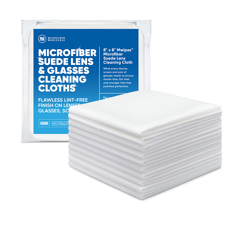 Large Microfiber Lens Cleaning Cloths for Eyeglass & Camera - 20 Pack ...