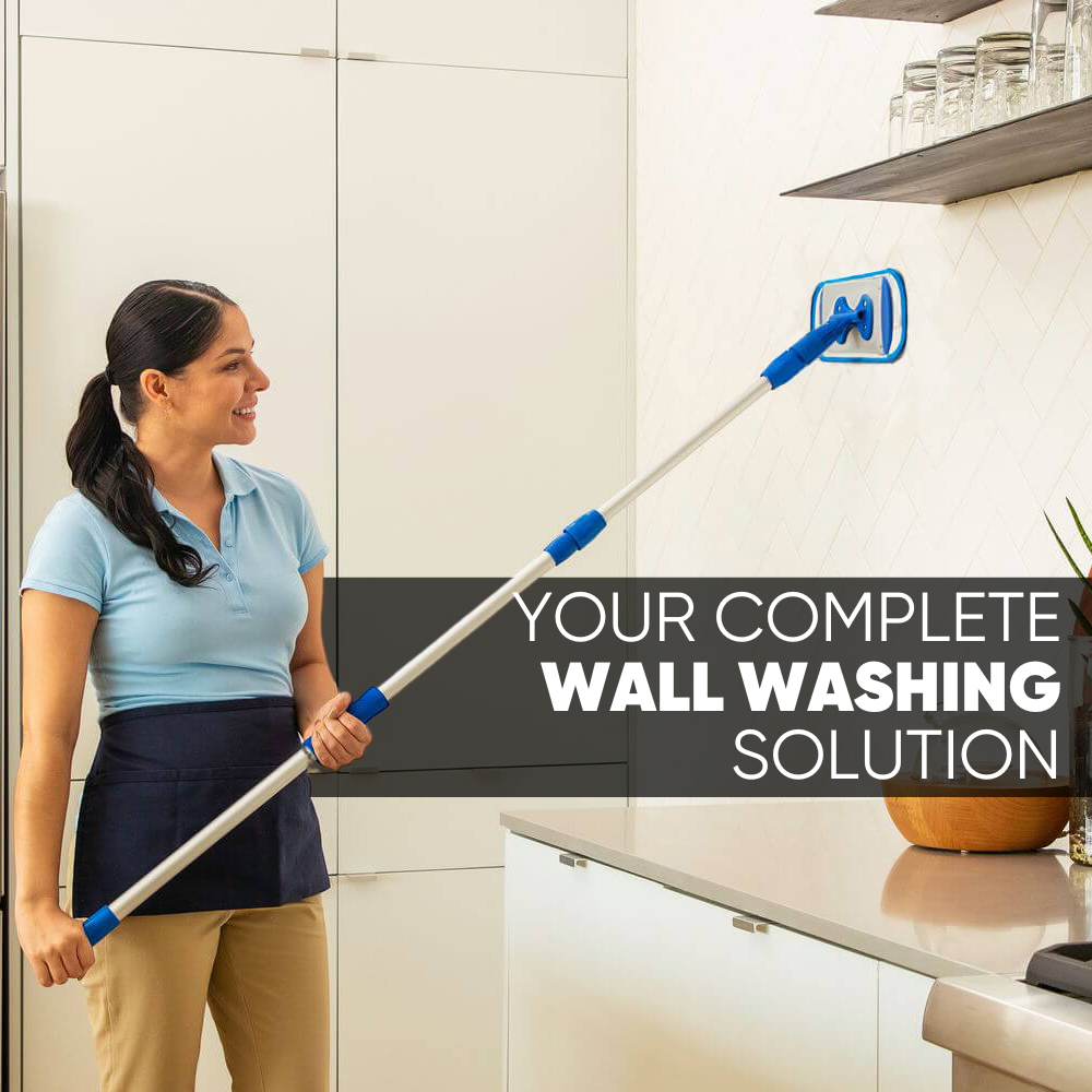 Microfiber Wall Wash Mop System Walls Ceilings Cleaning Tool Microfiber Wholesale