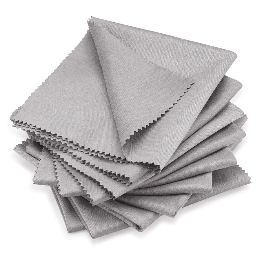 10"x10" Microfiber Silk Lens Cloths - Lint Free - Microfiber Wholesale®