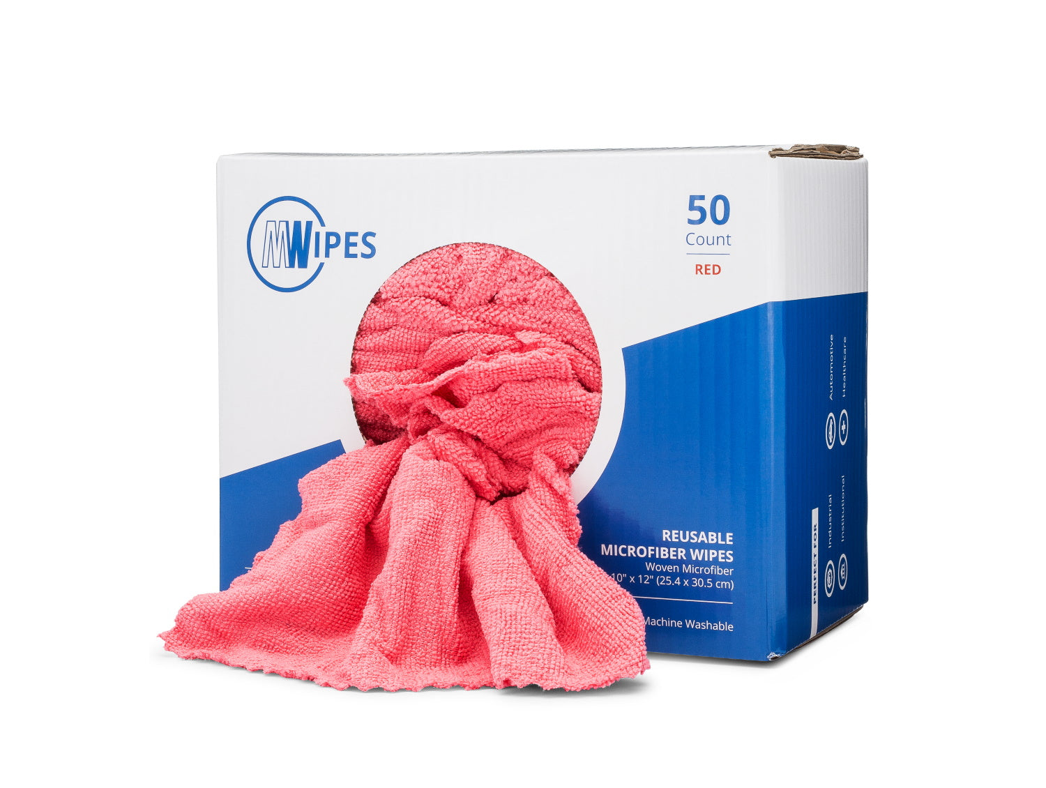 Red Sanitary Wipes
