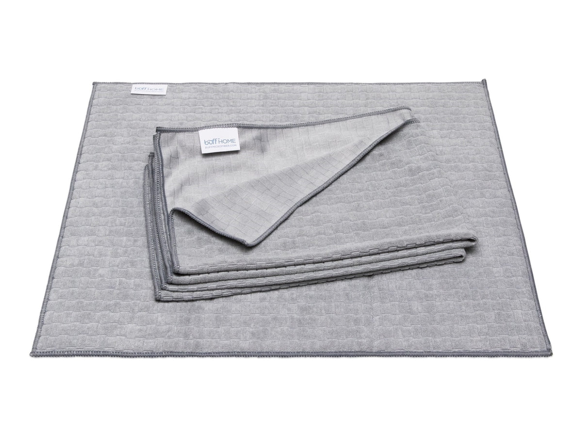 Buff™ Home Microfiber Dish Drying Kit — Microfiber Wholesale