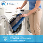 24" Professional Microfiber Mop System - Wet & Dust Mop Pads Included ...